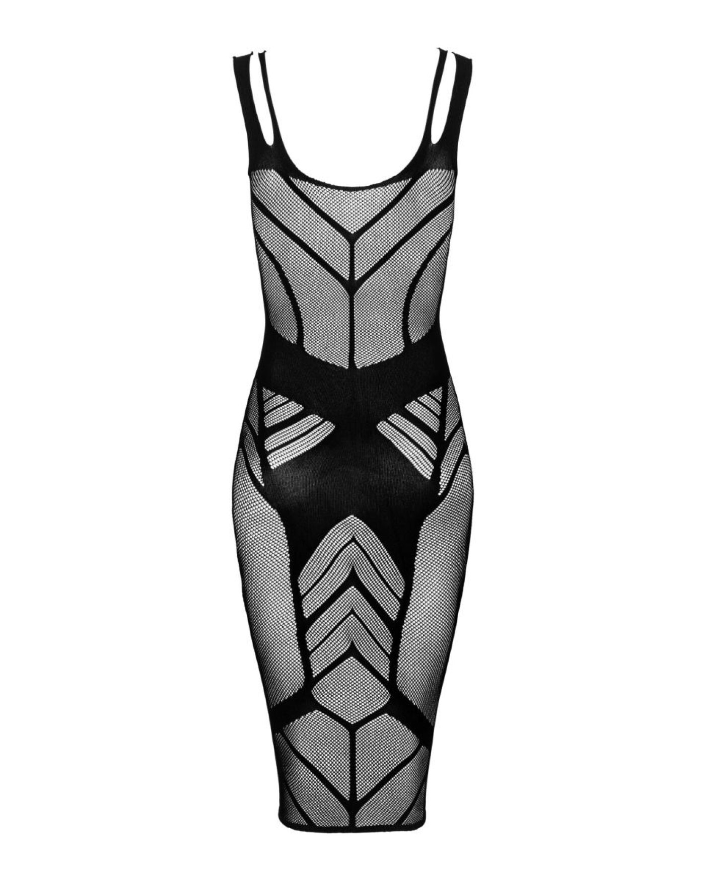 Sexy Mesh Dress Black